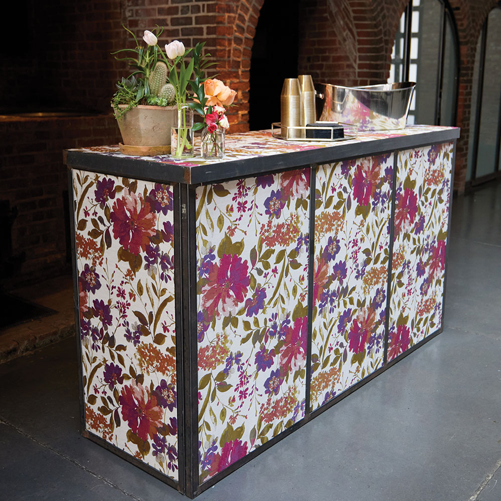 Custom Metal Bar 6'Lx24"Wx42"H | Broadway Party Rentals