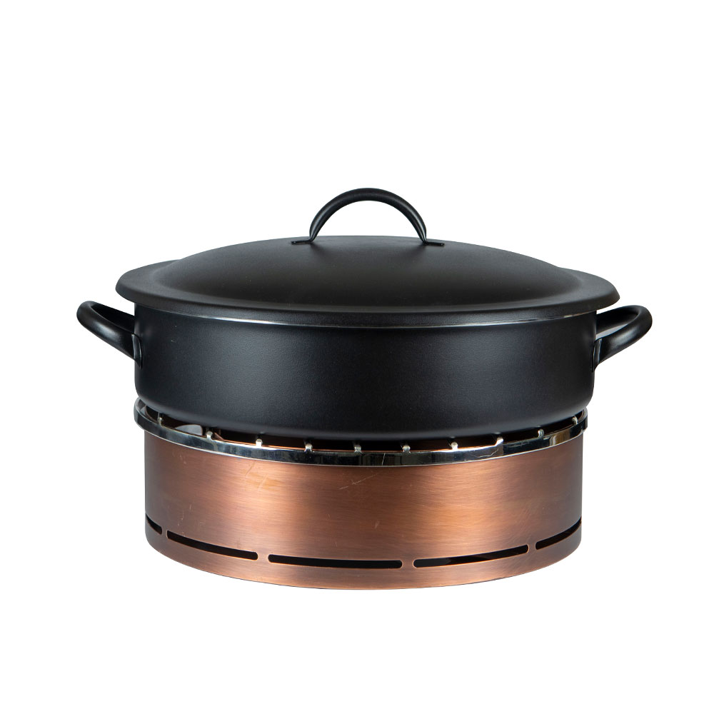 Black Matte Chafer Pot 8qt | Broadway Party Rentals